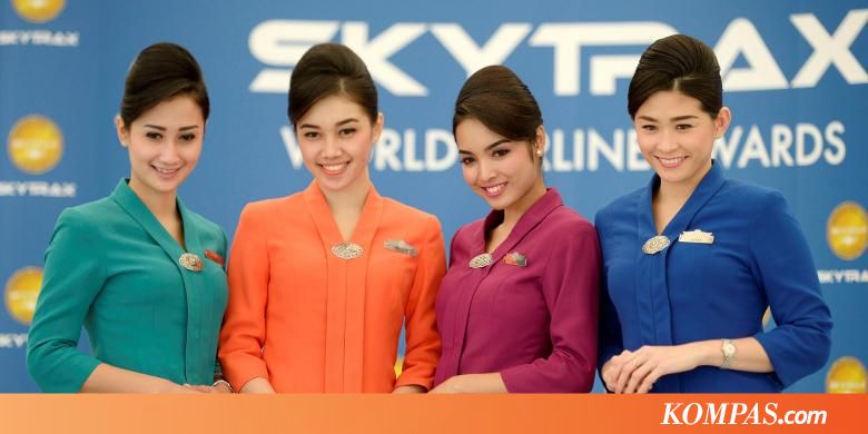 Kapan Pramugari Garuda Indonesia Berganti Warna Seragam? - Kompas.com