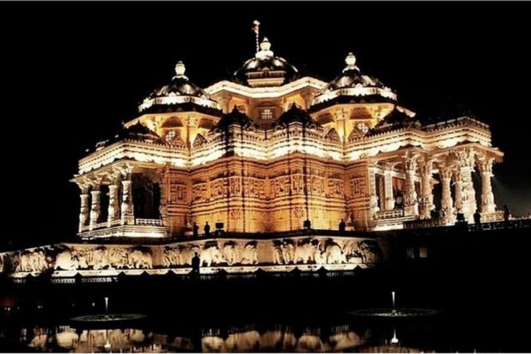 Kuil Hindu Terbesar di Uni Emirat Arab Hampir Selesai Dibangun