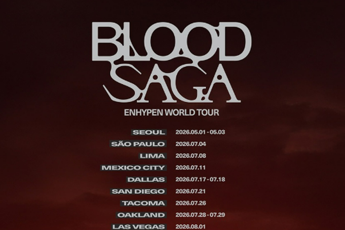 Gelar Tur Blood Saga dengan Formasi Baru Tanpa Heeseung, ENHYPEN Siap ...