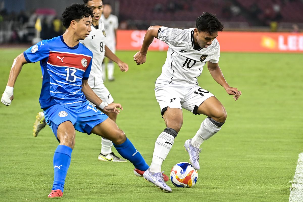 Hasil Timnas U23 Indonesia Vs Filipina: Garuda Muda Unggul 1-0 di Babak I