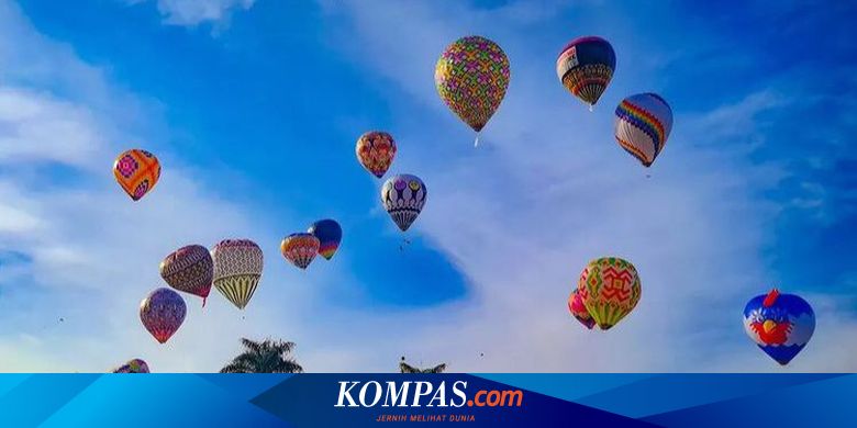 25 Balon Udara Hiasi Langit Wonosobo Saat Java Balloon Attraction 2022 ...