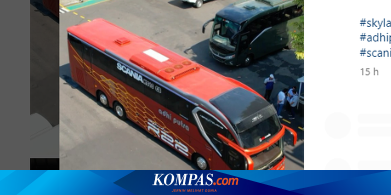 PO Adhi Putra Rilis Bus Baru Pakai Sasis Tronton Scania