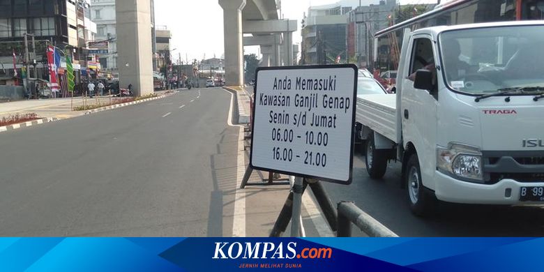 Taksi Online Tetap Kena Ganjil Genap Selama Masa Uji Coba