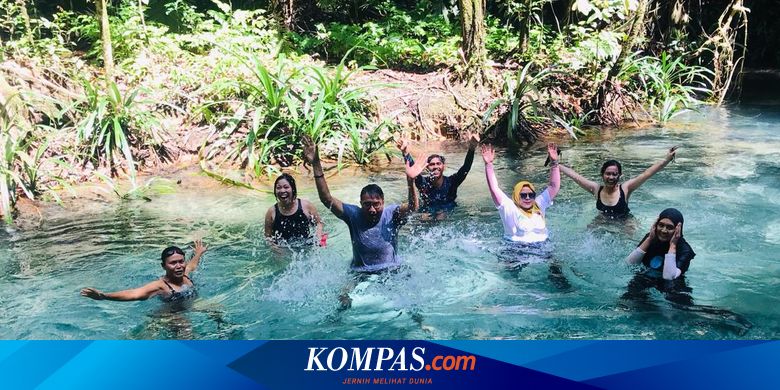 Berenang di Kalibiru Raja Ampat, Airnya Bisa Langsung Diminum