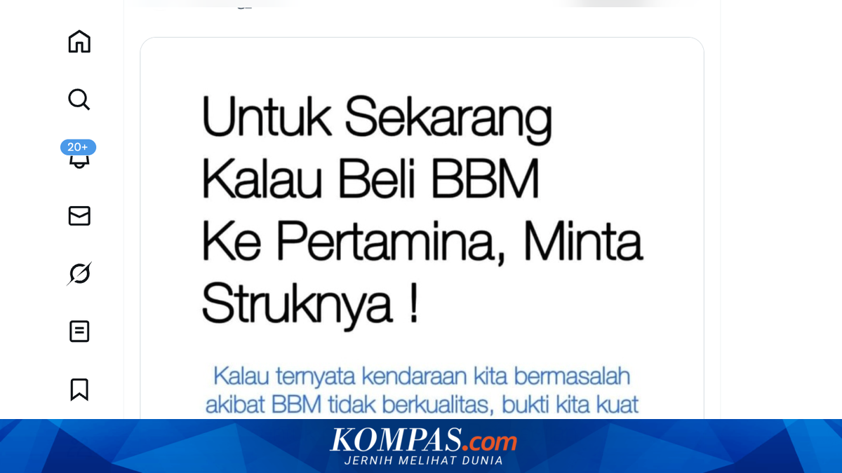 Ramai Imbauan Minta Struk BBM di SPBU untuk Bukti Hukum, Ini Kata Pertamina