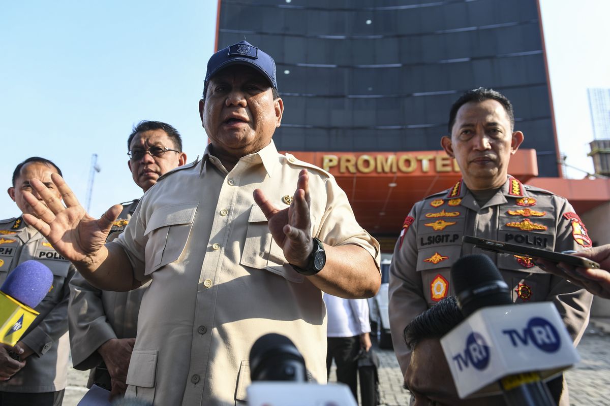 Prabowo Sebut Ricuh Demo Ada Dalangnya dan Terencana, Klaim Kantongi ...