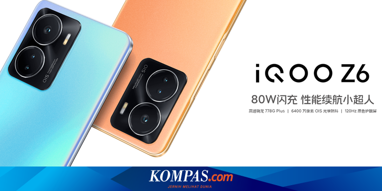 iQoo Z6x Meluncur, Ponsel Menengah dengan Baterai 6.000 mAh