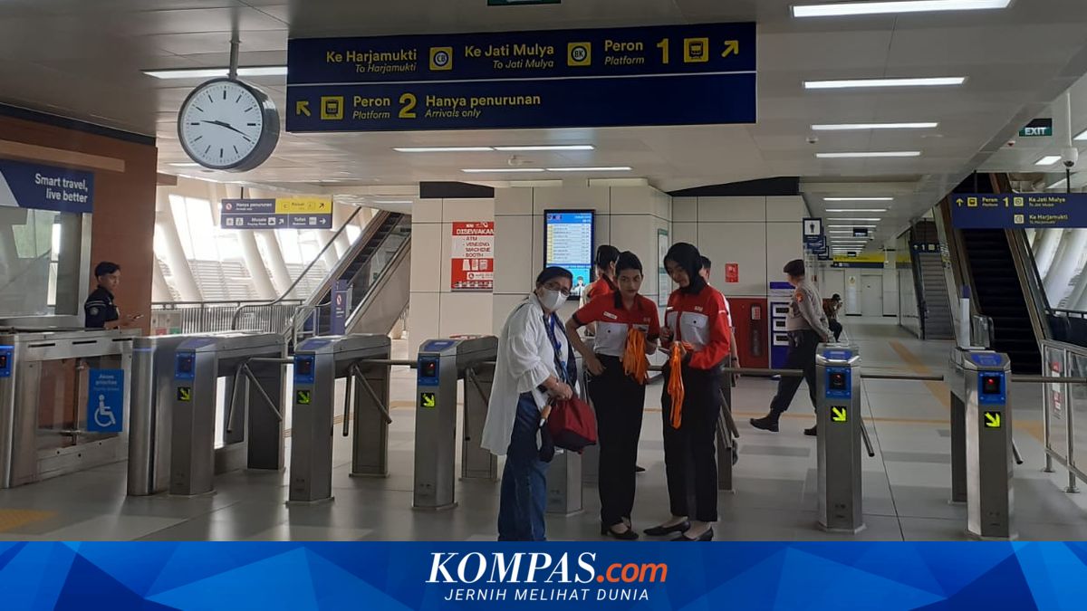 Agar Tak Keliru, Ini Cara Gunakan "Gate" di Stasiun LRT dan KRL