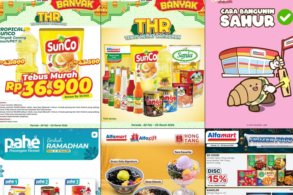 Promo Alfamart hingga 5 Maret 2026, Diskon Camilan Ramadhan Hemat dan ...