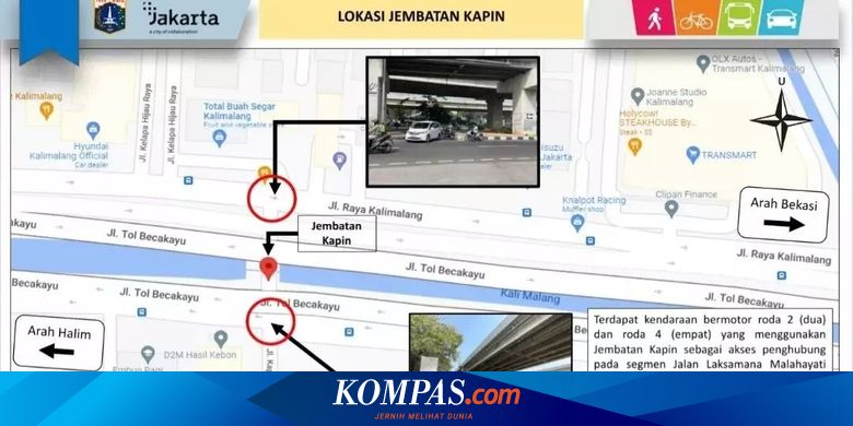 Bikin Macet dan Rawan Kecelakaan, Jembatan Kapin Pondok Kelapa Akan Ditutup