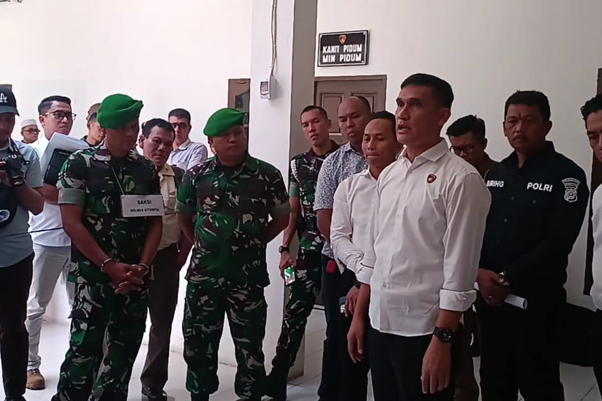 Serka Holmes Sempat 3 Kali Bohongi Polisi soal Keberadaan Jenazah Eks TNI