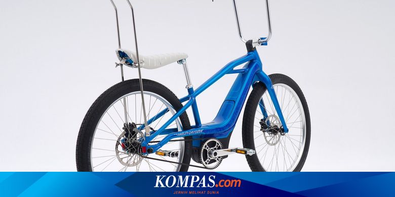 Harley-Davidson Buat Sepeda Listrik Kustom Bergaya Chopper