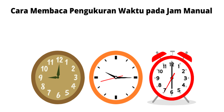 Cara Membaca Pengukuran Waktu pada Jam Manual
