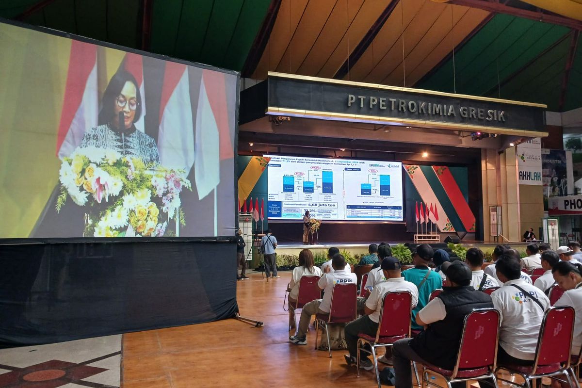 Hingga September 2024, Petrokimia Gresik Salurkan 4,68 Juta Ton Pupuk ...