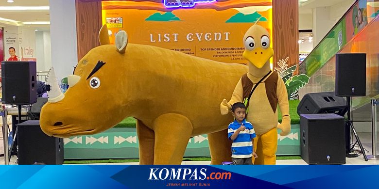 Riki si Badak Sumatera akan Hadir di Lippo Mall
