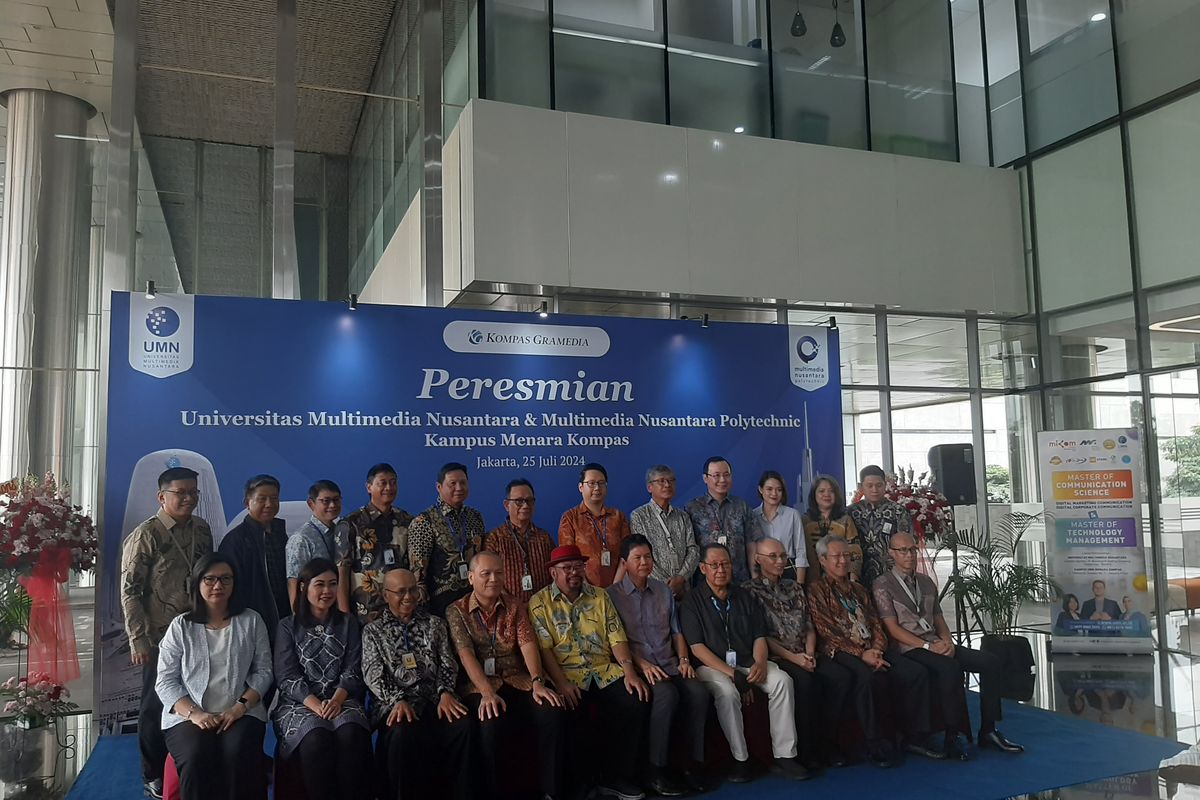 UMN Resmi Buka Kampus Cabang Menara Kompas, Ini Daftar Prodinya