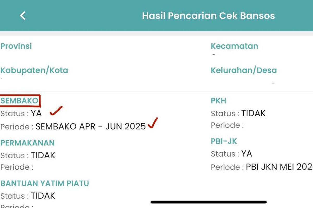Cek Bansos Rp 600 Ribu Pakai KTP Online, Ini Cara dan Jadwal Cairnya