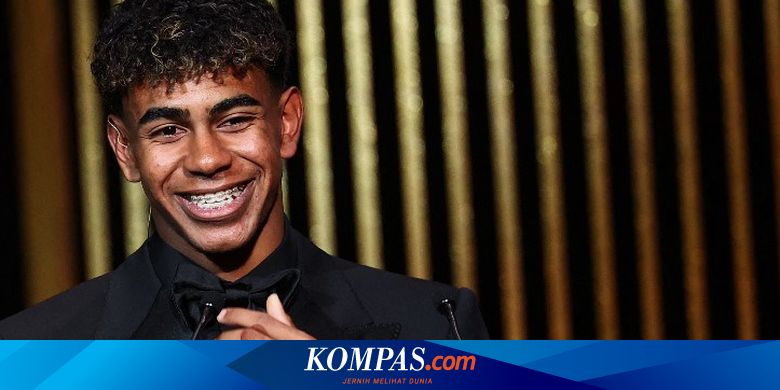 Lamine Yamal Menangi Kopa Trophy 2024, Ukir Rekor Baru