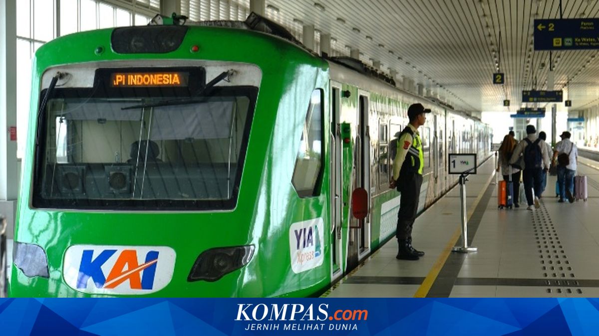 Kaca Kereta Bandara Yogyakarta Pecah Dilempari Batu, KAI Perketat ...