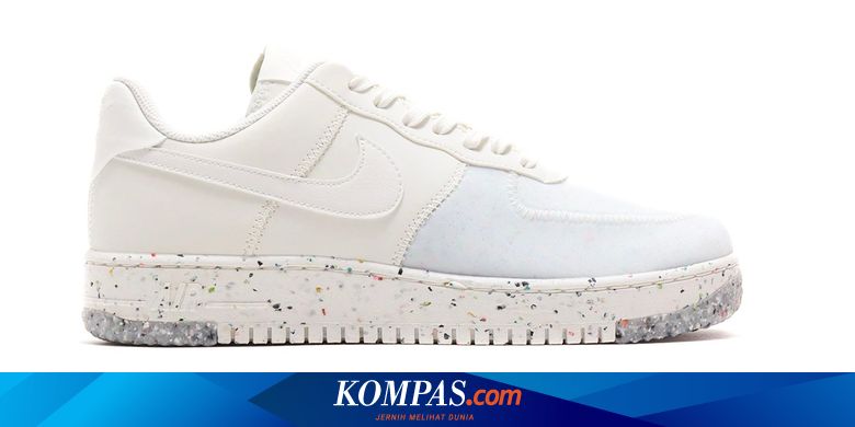 Nike Air Force 1 Crater Diberi Corak "Summit White"