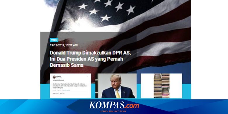 [POPULER TREN] Dua Presiden AS Bernasib seperti Donald Trump | Susi ...