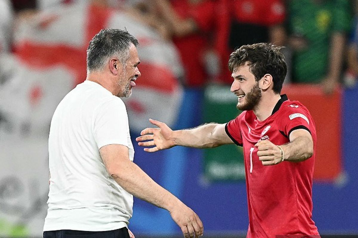 Pesan dan Filosofi Willy Sagnol di Balik Georgia Kalahkan Portugal