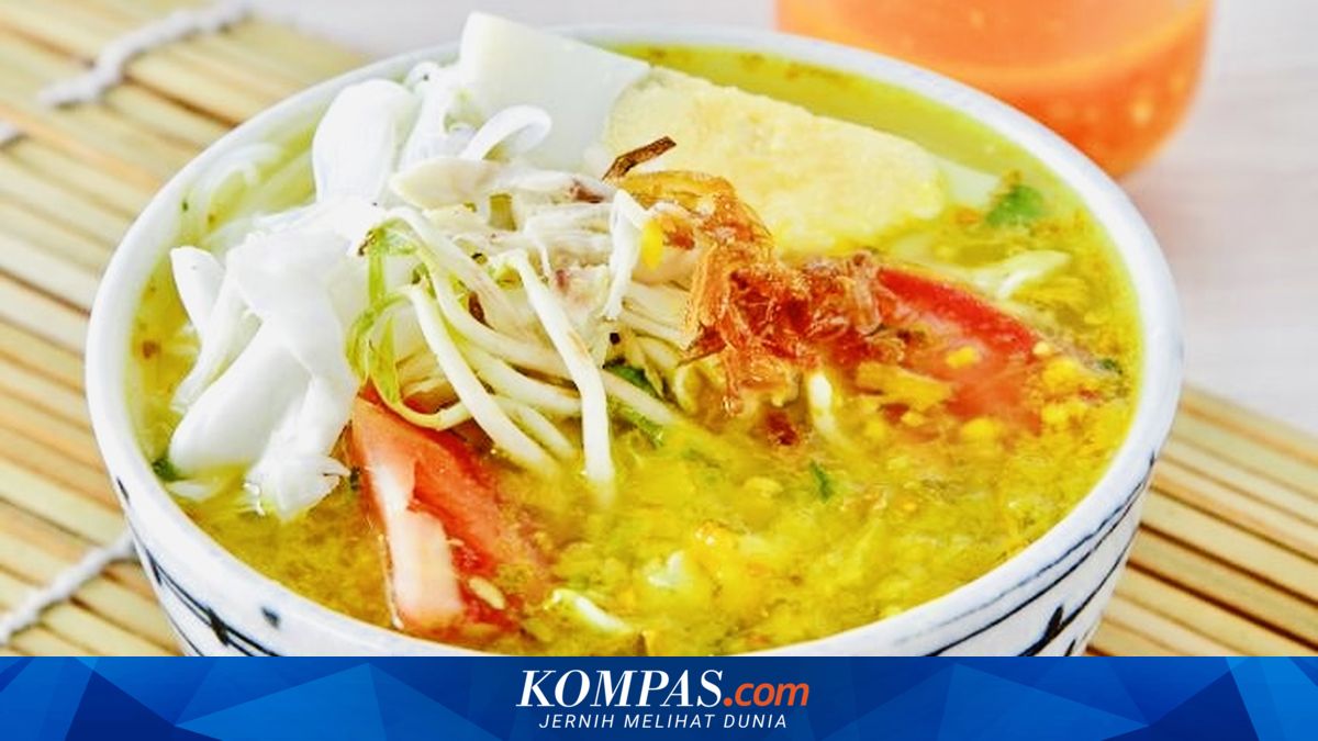 Resep Soto Ayam Kuah Santan Kuning, Bumbu Meresap dan Segar di Lidah