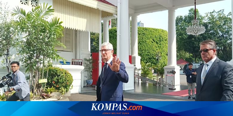 Bos Apple Bertemu Jokowi, Pemerintah Dorong Bangun Pabrik di Indonesia