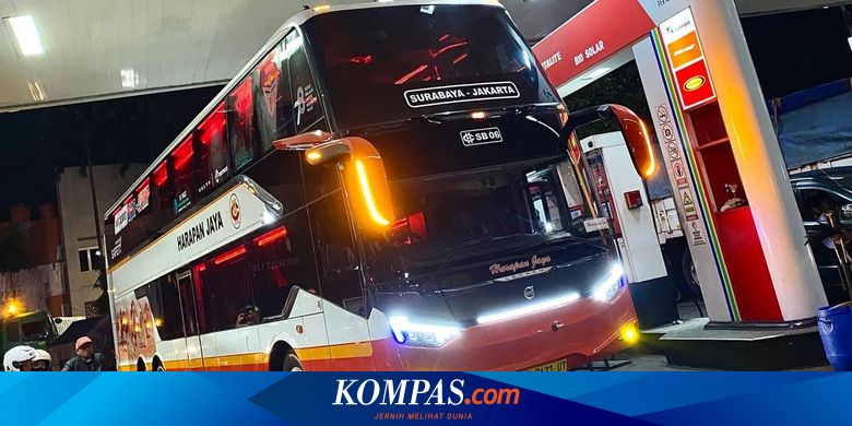 Bus Tingkat PO Harapan Jaya Balutan Bodi SR3 Legacy Resmi Meluncur