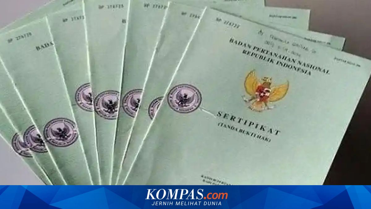 Surat Tanah Tak Berlaku Lagi Mulai Februari 2026, Ini Biaya dan Cara ...