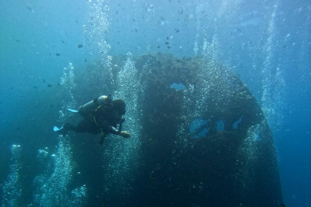 Menyusuri Situs USAT Liberty Bali, Bangkai Kapal Perang Dunia II AS ...