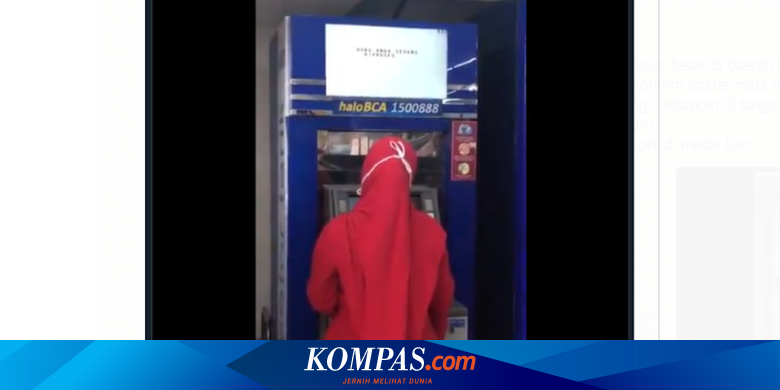 Viral Video Layar di Atas Mesin ATM Tampilkan Transaksi, Ini Penjelasan BCA
