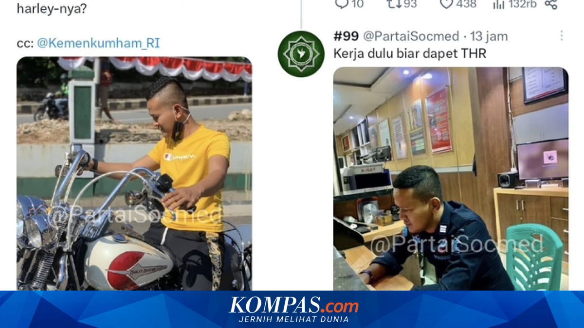 Flexing Motor Harley dan Hidup Mewah, Sipir Lapas di Lampung Dicibir ...