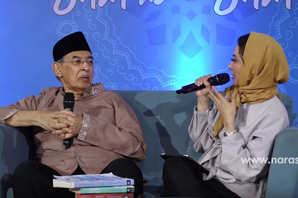 Quraish Shihab Ceritakan Keikhlasan Najwa Shihab Ditinggal Meninggal Ibrahim Sjarief Assegaf