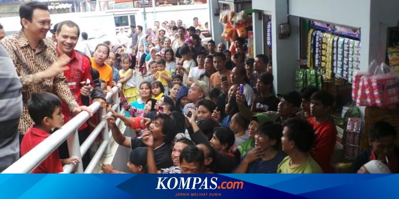 Resmikan Pasar Rakyat, Basuki Tegaskan DKI Tak Akan Ambil Untung
