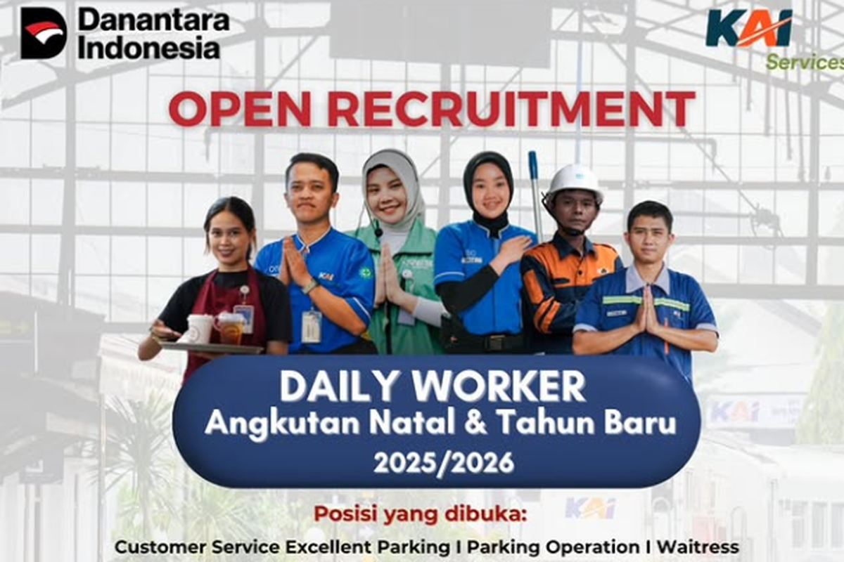 Lowongan Kerja KAI Services November 2025........