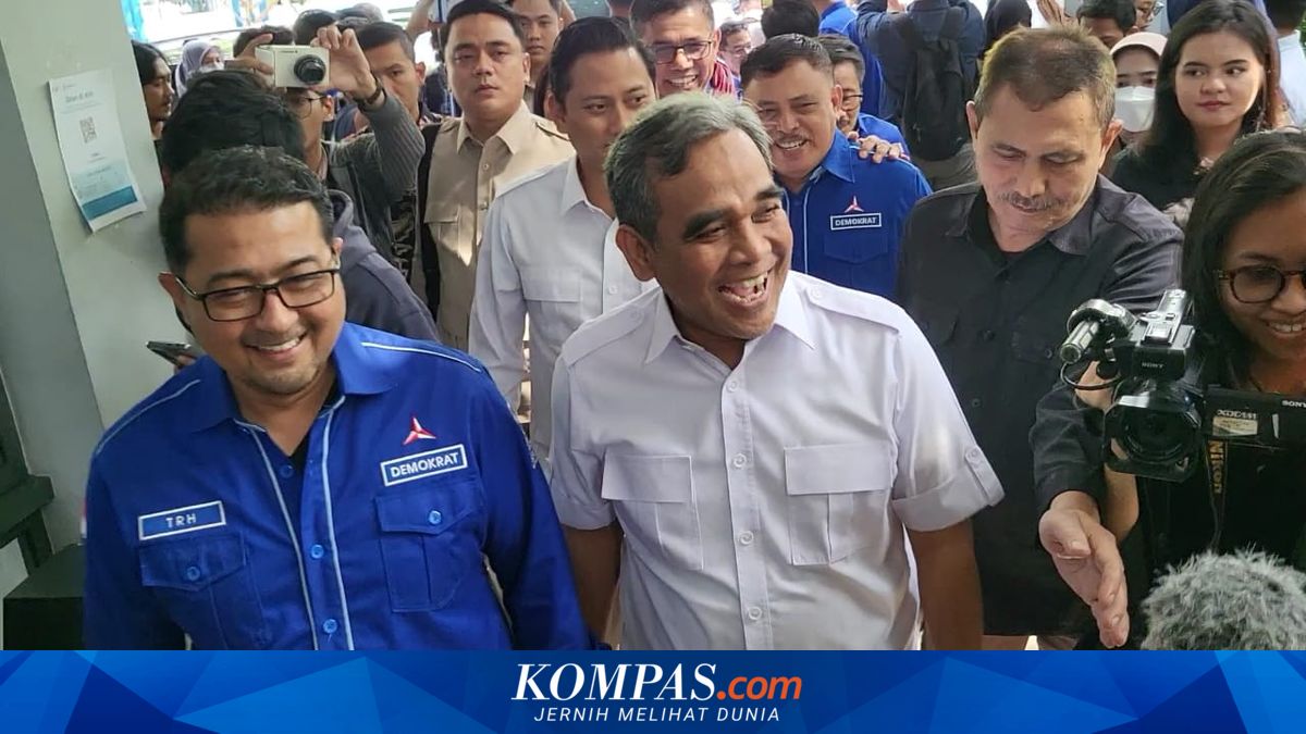 Disambangi Gerindra, Demokrat: Agak Cocok Ya Biru sama Putih