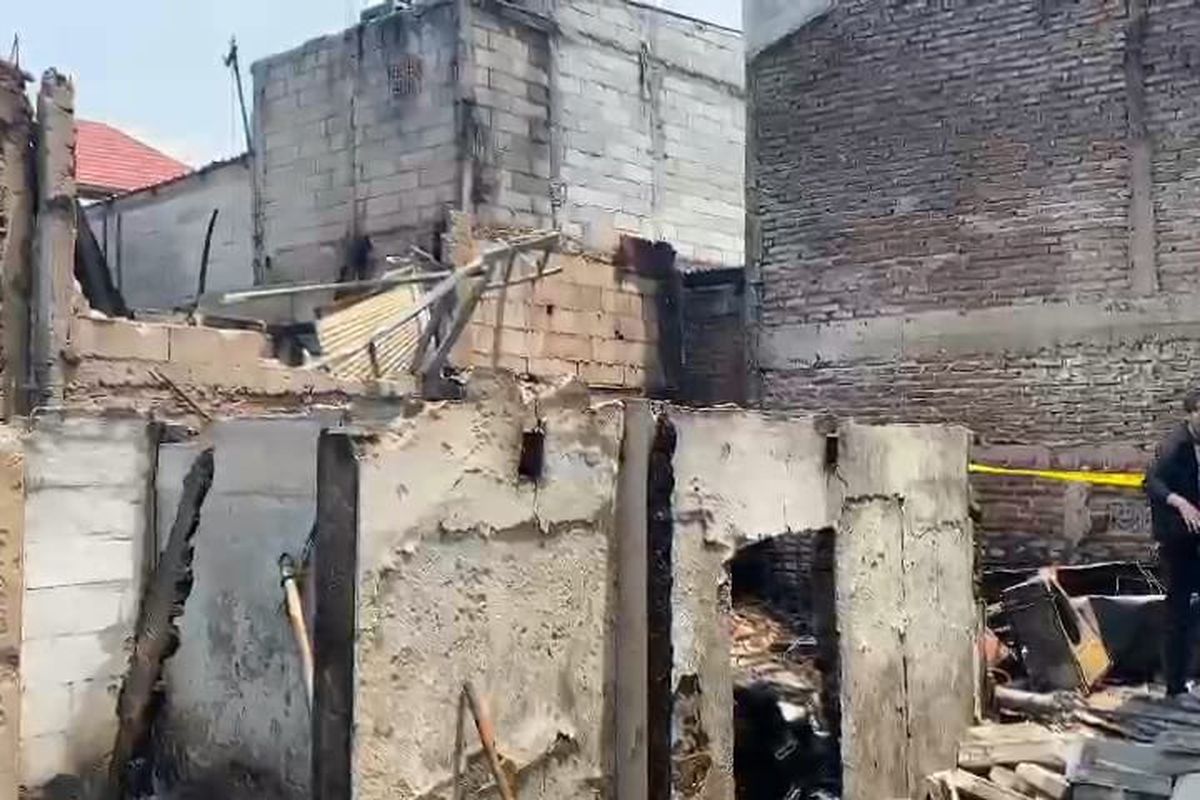 Kebakaran Kontrakan di Grogol Petamburan, Satu Korban Terjebak Kobaran Api