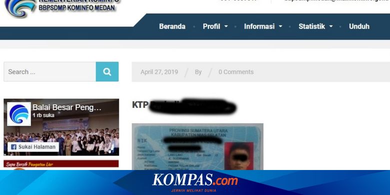 Ramai Unggahan Foto KTP Tanpa Sensor di Website Pemerintah, Ini ...
