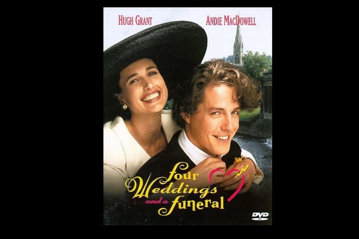 Sinopsis Four Weddings and a Funeral, Dilema Cinta Hugh Grant