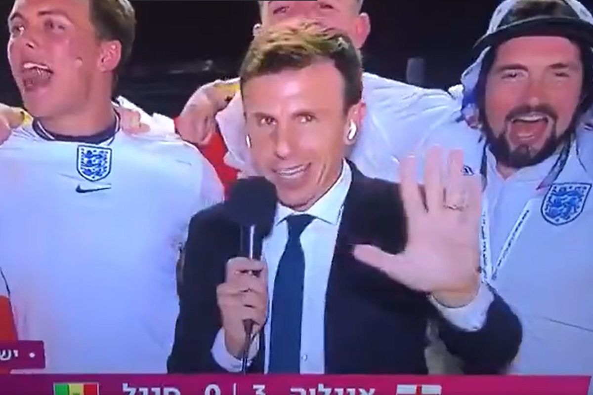 Suporter Inggris Teriak "Bebaskan Palestina" Saat Diwawancarai TV ...