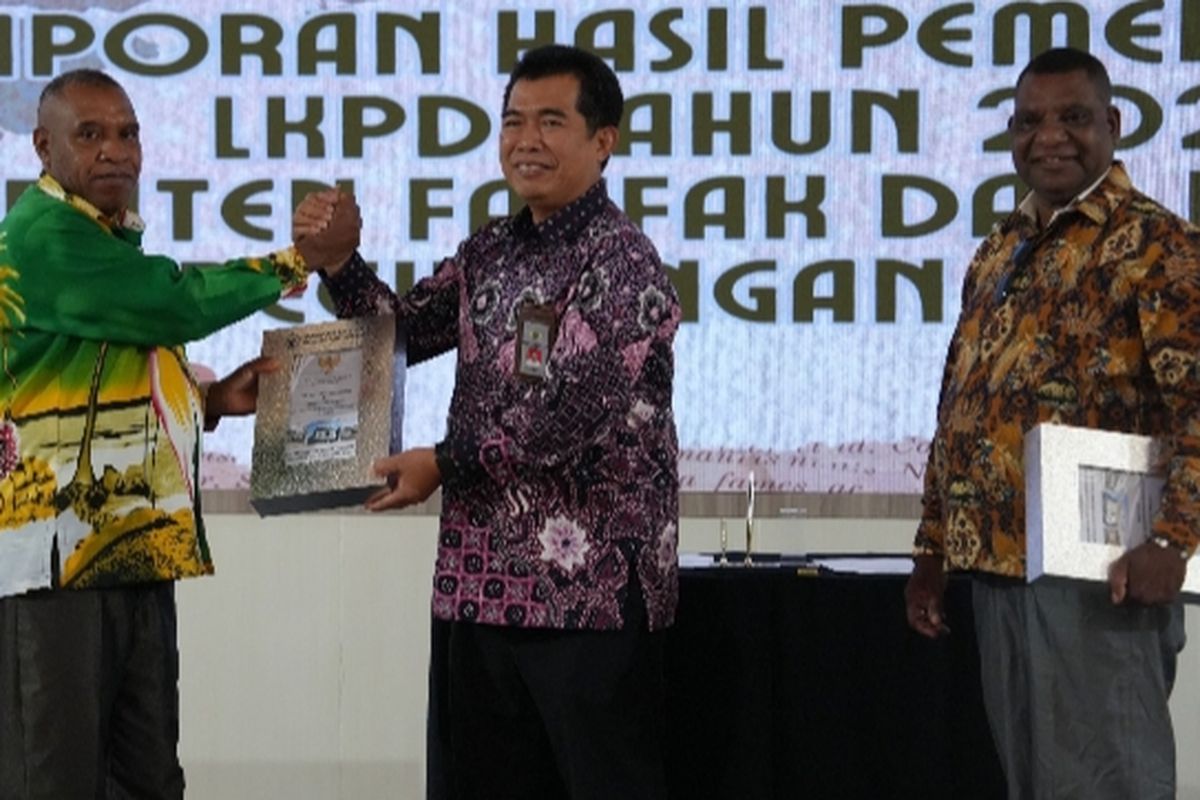 Dua Kabupaten di Papua Barat Berhasil Pertahankan Opini WTP dari BPK