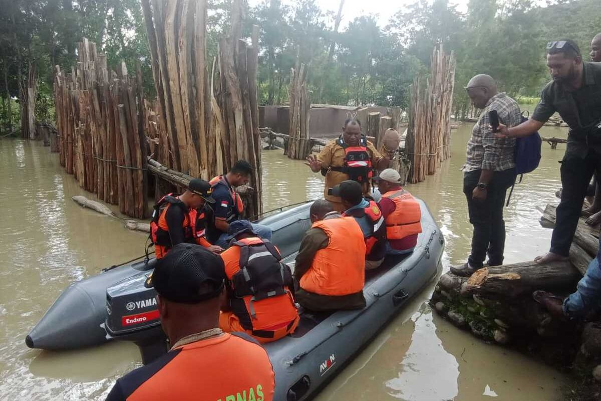 Korban Terdampak Banjir dan Longsor di Kabupaten Jayawijaya Capai 12.000 KK