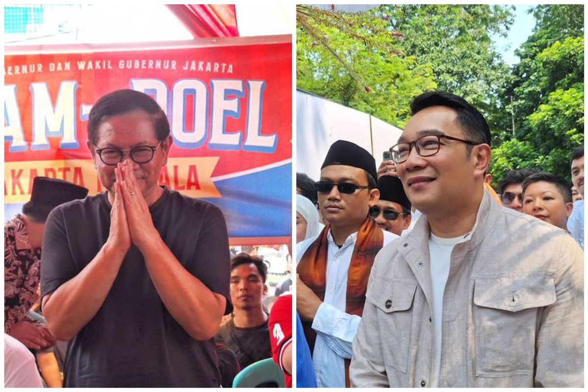 "Kampanye" Dini Pramono Anung dan Ridwan Kamil, Tawarkan Segudang Janji untuk Warga Jakarta