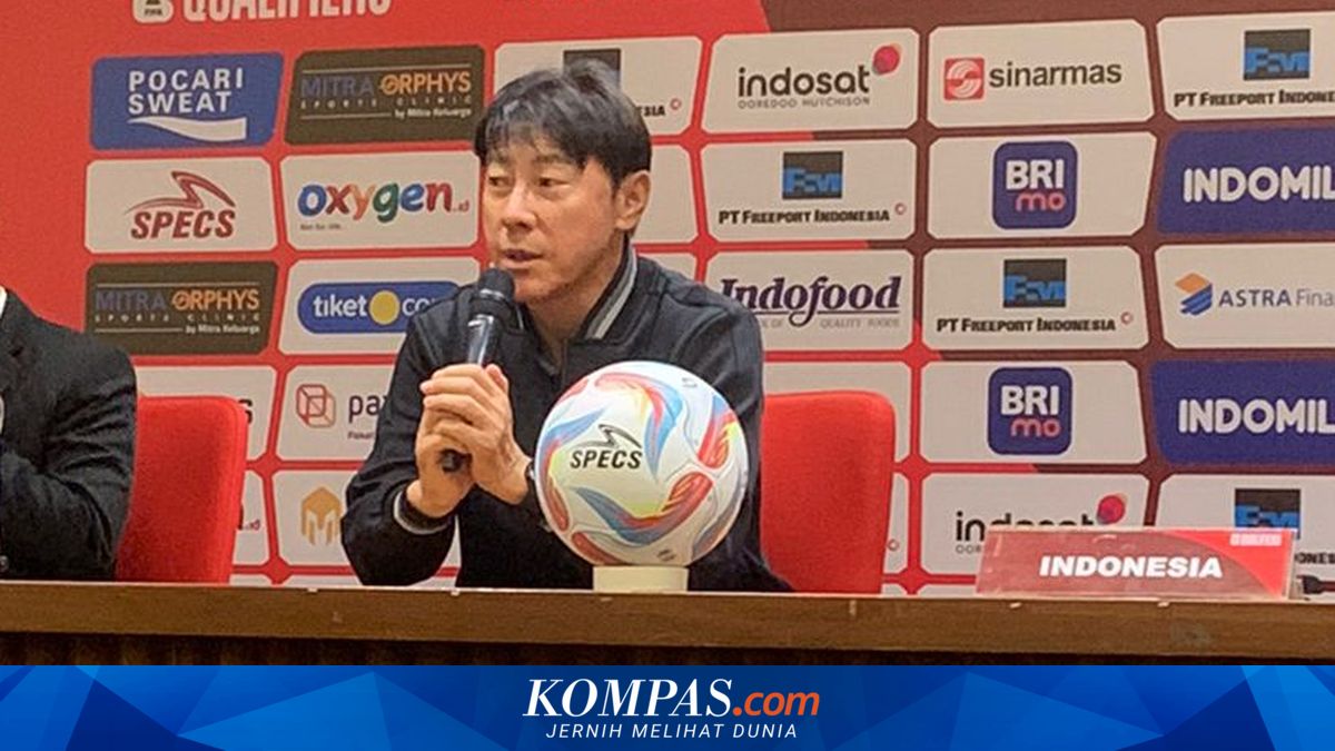 Kualifikasi Piala Dunia 2026: Janji Shin Tae-yong Hadapi Leg Kedua Usai ...