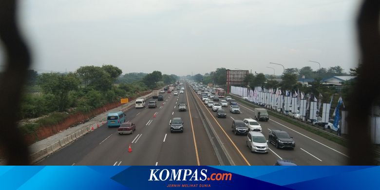 One Way di Jalan Tol ke Jakarta Diperpanjang Sampai Waktu yang Belum ...