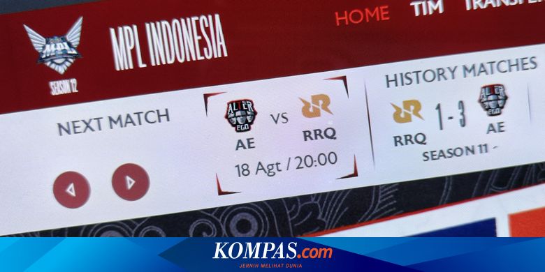 Jadwal MPL ID S12 Hari Ini, Minggu 17 September