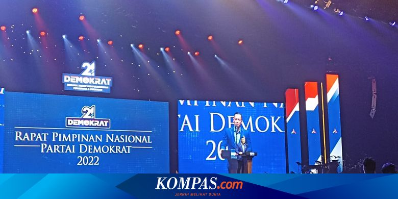 AHY Buka Rapimnas Partai Demokrat di JCC Senayan Hari Ini