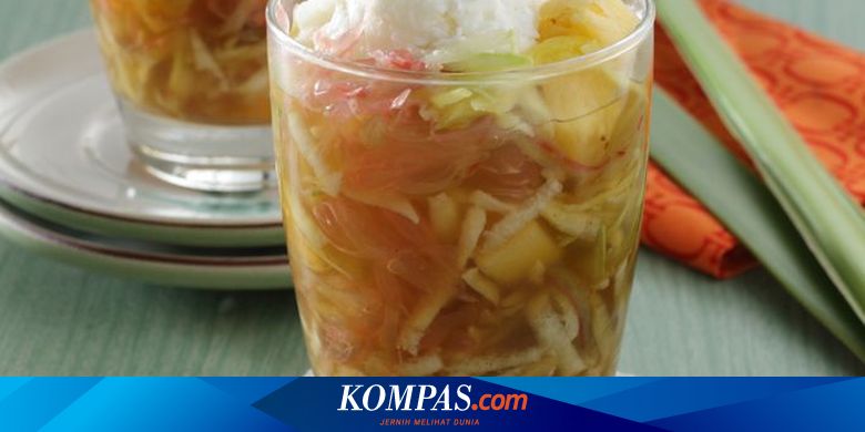Resep Rujak Es Krim, Camilan Segar dari Yogyakarta
