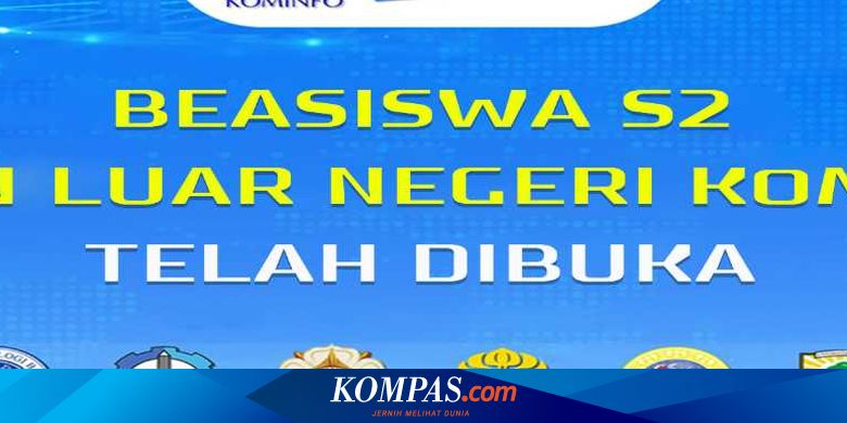 Kominfo Buka Beasiswa S2, Kuliah Gratis hingga Tunjangan Hidup